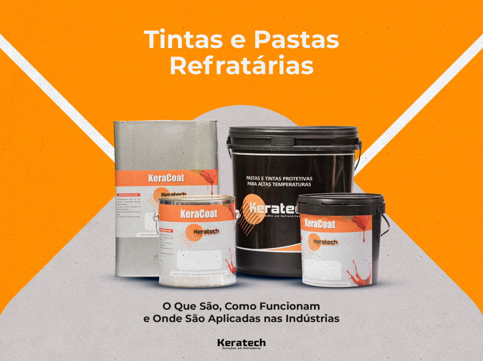 Tintas e Pastas Refratárias: Guia Essencial para Indústrias - Keratech